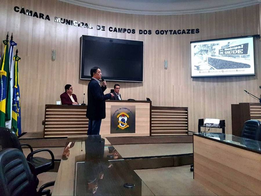 Secretaria de Saúde de Campos apresenta Relatório de Gestão do 2º ... Secretaria de Saúde de Campos apresenta Relatório de Gestão do 2º ...