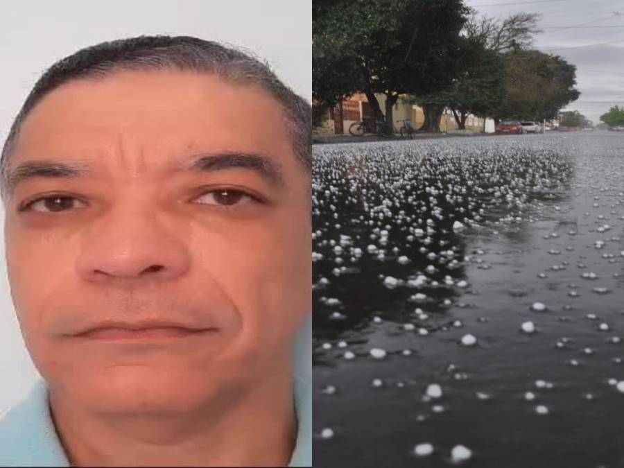 'Última vez foi a mais de 10 anos', diz meteorologista sobre granizo na ...