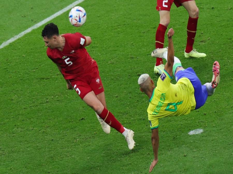 Gol De Richarlison Contra A Sérvia é Eleito O Mais Bonito Da Copa Do