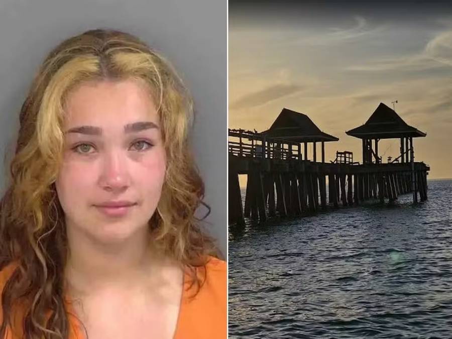 Mulher flagrada fazendo sexo em píer pula no mar para tentar escapar da ... Mulher flagrada fazendo sexo em píer pula no mar para tentar escapar da ...