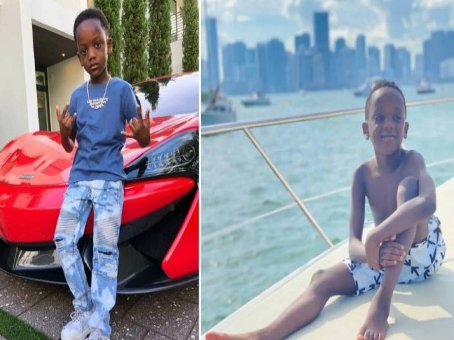 Rapper de nove anos esbanja riqueza com carros de luxo e iates - Portal ...