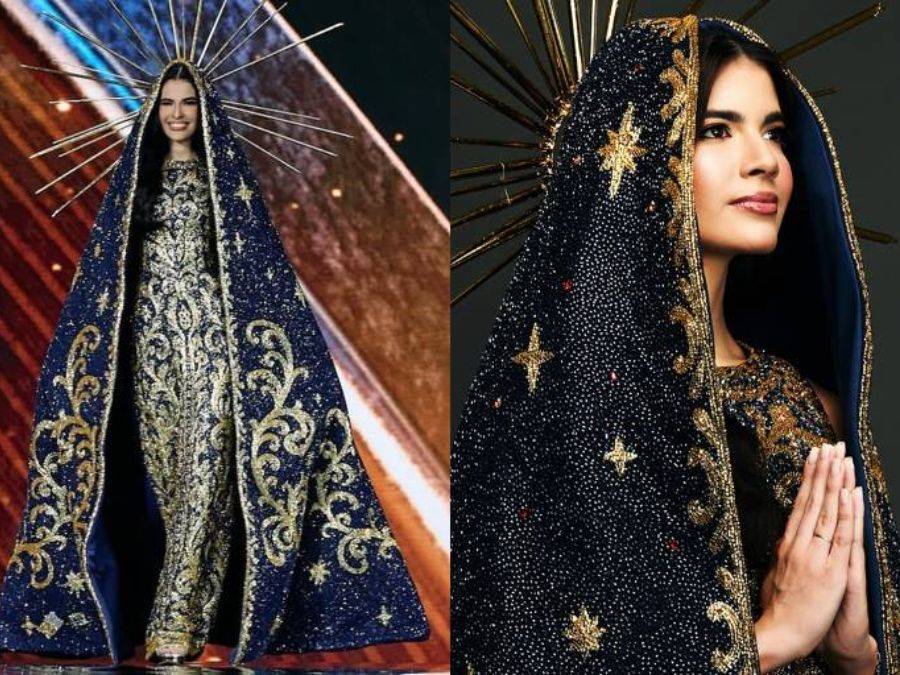 Miss Brasil Maria Gabriela Lacerda emociona com traje de Nossa Senhora ...