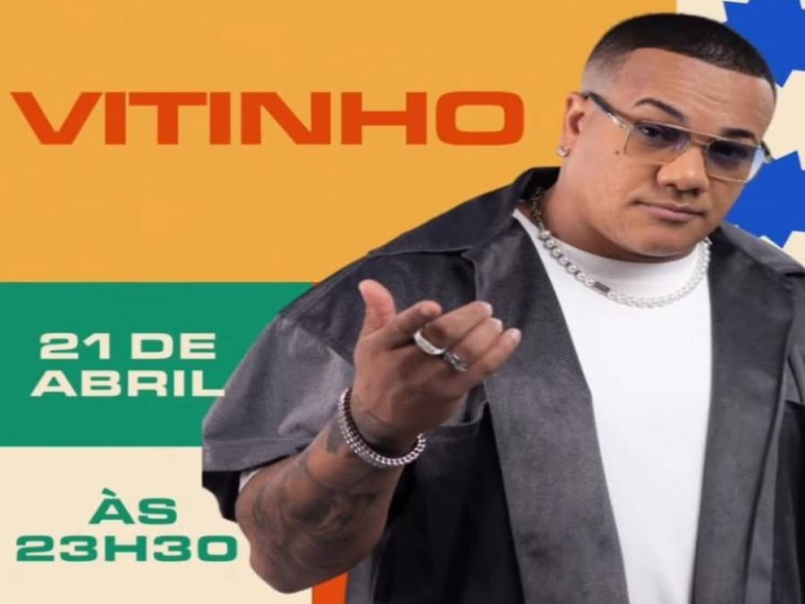 Vitinho é a atração principal desta segunda na Festa de São Fidélis ...